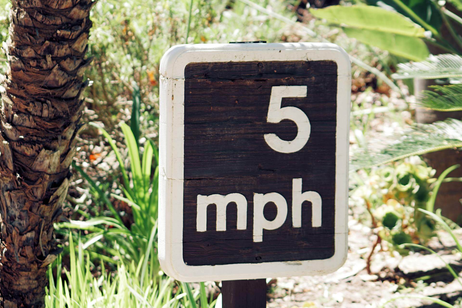 5 Mile an Hour Signs – 5 MPH Speed Limit Signs